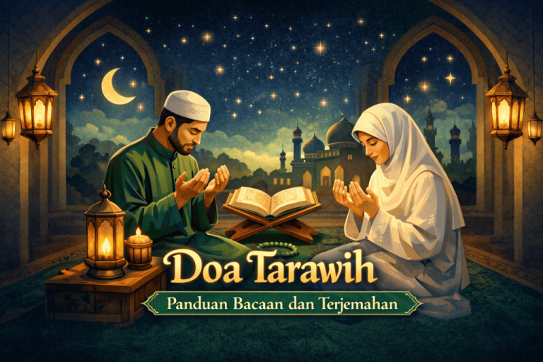 Doa Selepas Solat Tarawih, Selawat & Tasbih Antara 2 Rakaat - Petelur